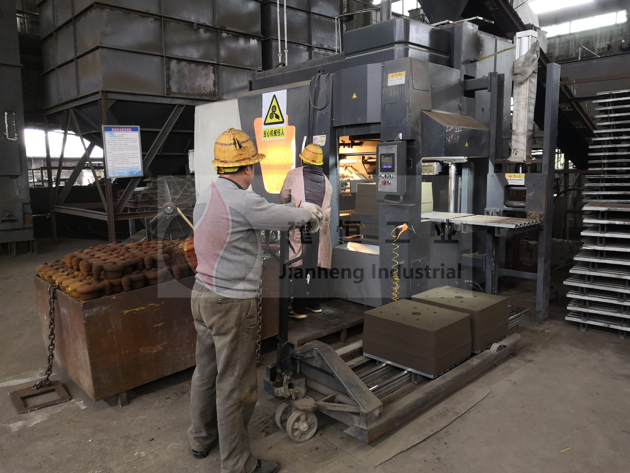 Green sand process - JH industrial web